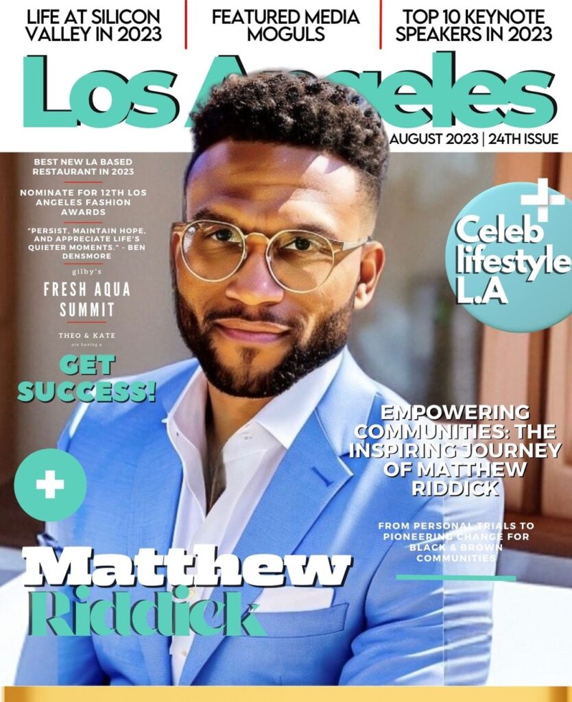 Empowering Communities: The Inspiring Journey of Matthew Riddick - Los ...