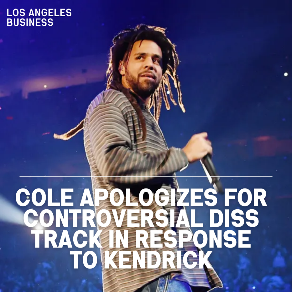 Cole apologizes for controversial diss track in response to Kendrick ...