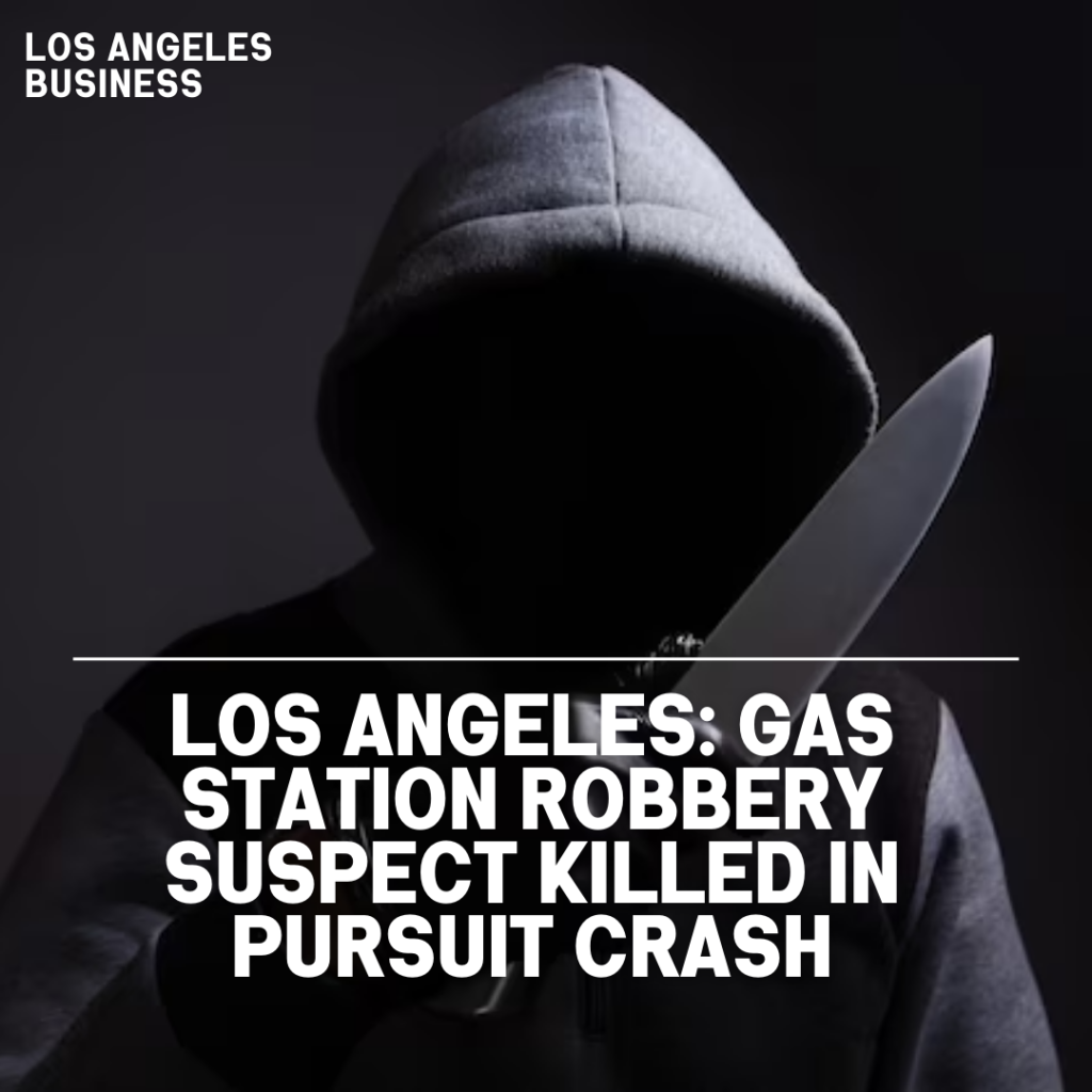 Los Angeles: gas station robbery suspect killed in pursuit crash - Los ...